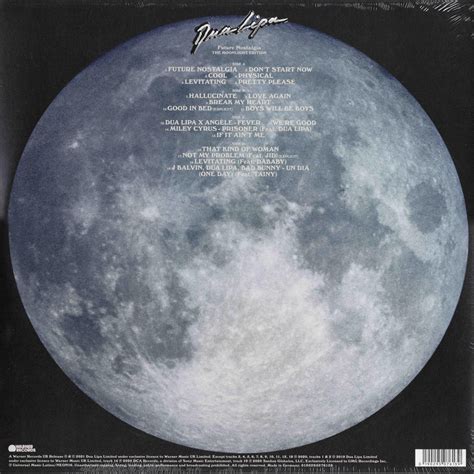 Dua Lipa Future Nostalgia Moonlight Edition Revin Records