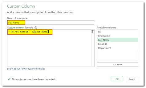 Learn Excel Effortlessly Merge Columns In Power Query A Step By Step Guide