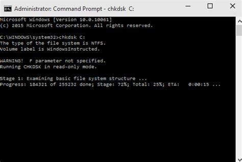 How To Run CHKDSK In Windows 10 WindowsInstructed