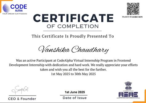 Internship Frontenddevelopment Webdevelopment Learningbydoing