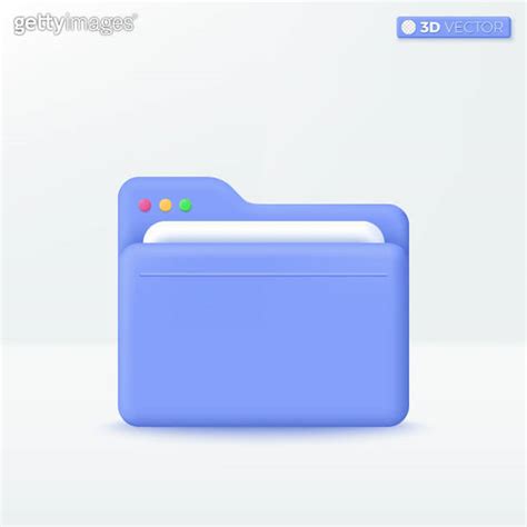 Folder With File Icon Symbol Information Online Portfolio For Presentation Comfortable