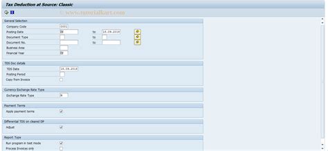 J INC SAP Tcode Tax Deduction At Source Classic J INC SAP Tcode Tax Deduction At Source Classic