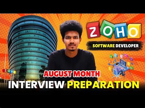 ZOHO Software Developer Interview Preparation Tips For August Month