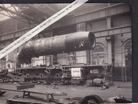 Lms Coronation Class 4 6 2 Under Build Crewe 1930s Medium Photo