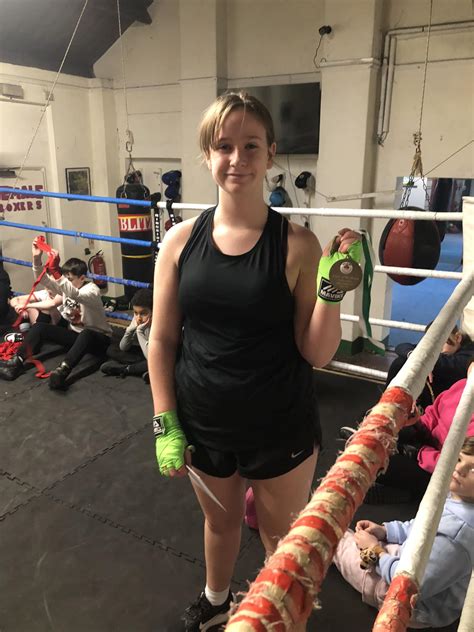 Guernsey Congratulations To Alice Our “boxer Of The Month” 🥊🥊 “trying Her Best” “listening To