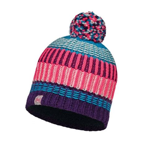 Шапка подростковая (Buff Junior Knitted & Polar Hat Hops Plum / Grey ...