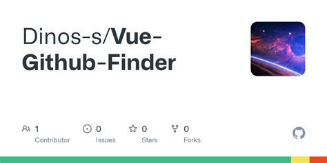 github dinos s vue github finder