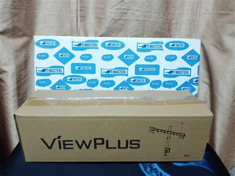 Dual Monitor Bracket Viewplus N 27 Single Arm Clamp Computers Tech Parts Accessories