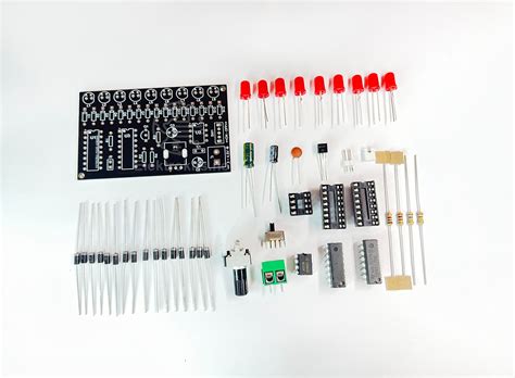 Knight Rider LED Chaser With Mm Leds Learn To Solder Kit Etsy UK