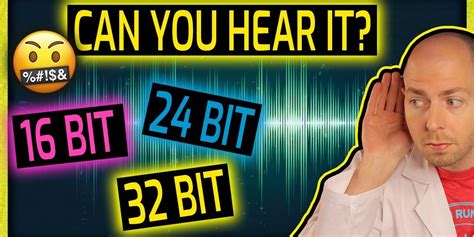 Should You Export Your Music At 16 24 Or 32 Bit Wav File