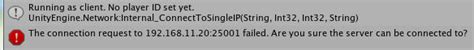 networking example could not work unity engine unity discussions