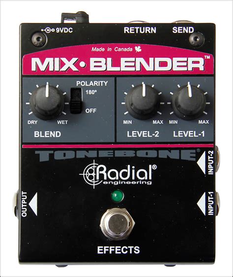 radial mix blender reverb españa