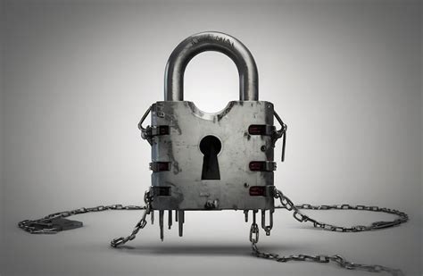 Premium Photo Shield And Padlock Internet Security