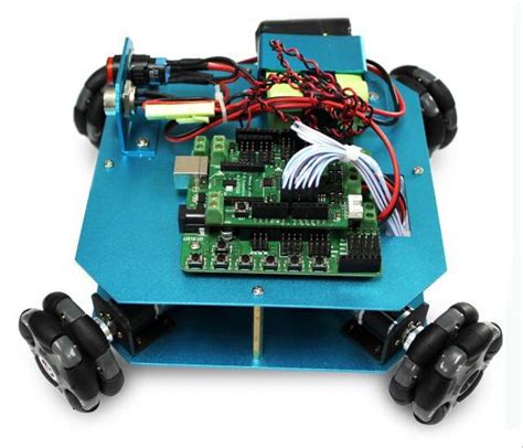 4wd 58mm omni wheel arduino robot kit 10020 nexusrobot