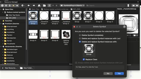 Trying To Replace And Convert To Group Nested Symbols Python Scripting Vectorworks Community