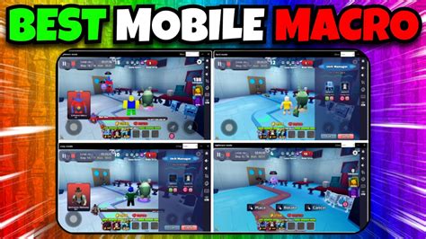 HOW TO MACRO ON ANY DEVICE SpongeBob Tower Defense YouTube