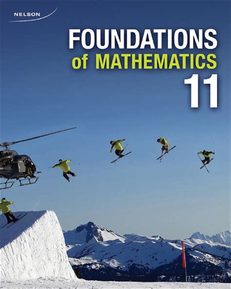 Foundations Of Mathematics WNCP Student Book With Online EBook