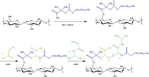 Schematic Illustration For The Synthesis Rout Of Block Copolymers