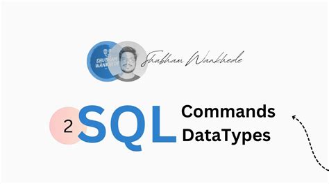 Sql Part 2 Sql Commands Sql Queries Ddl Dml Dql Datatypes