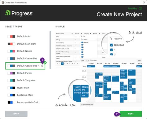 new project web forms to blazor
