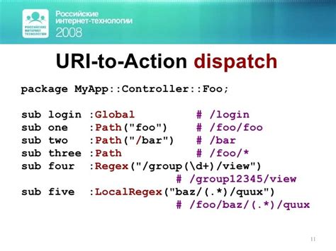 Catalyst Mvc Framework на Perl Rit 2008