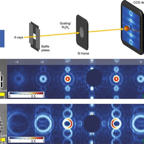 Oam Analyser Transmission Function And Simulated Diffraction Pattern A