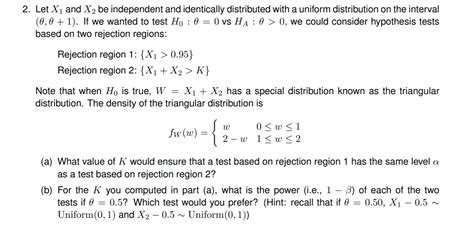 solved 2 let x1 and x2 be independent and identically
