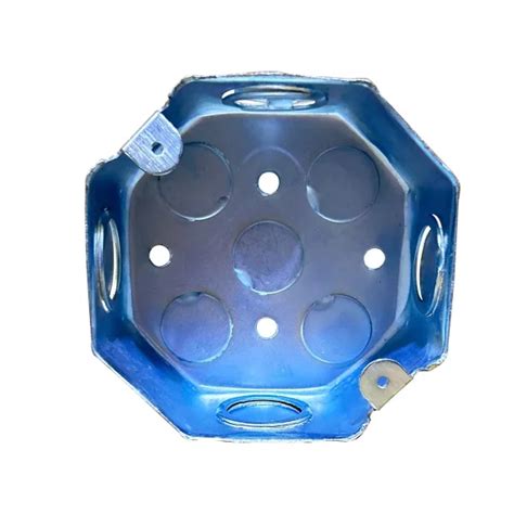 Caja De Registro Octagonal De 4 X 4 Galvanizada Igesa Jvd277