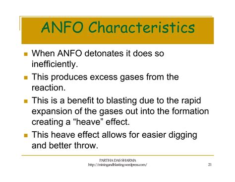 Anfo Emulsion And Heavy Anfo Blends Useful Explosive And Blasting Agent For Modern Day
