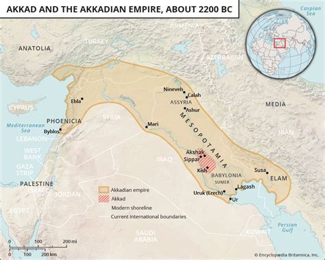 When Did The Akkadian Empire Start