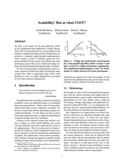 Scalability But At What Cost Pdf