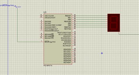 Microcontroller Unable To Display Numbers Counting From 0 To 9 In 7 Segment Display With
