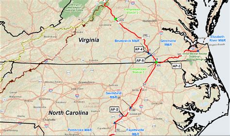 Map Of Virginia Florida Coastline