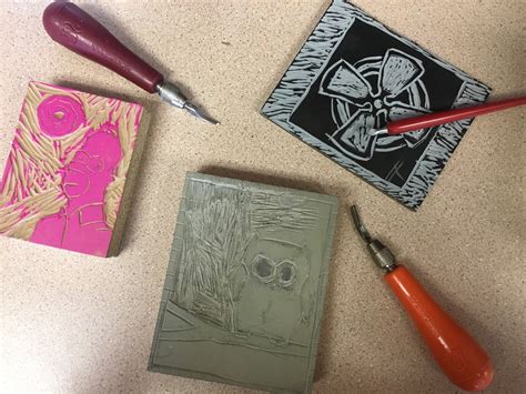 The ART Of Learning Block Print Making