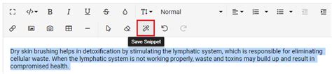 Using Text Snippets Help Practice Better