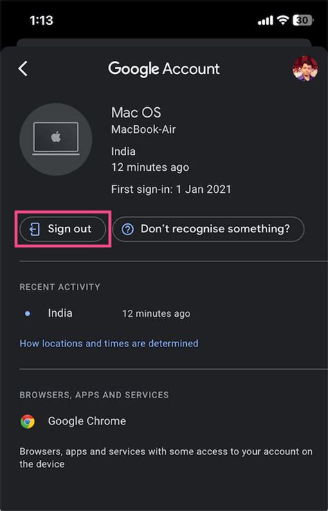 How To Sign Out Of One Google Account On Your Computer