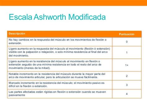 Escala De Ashworth Modificada Pdf