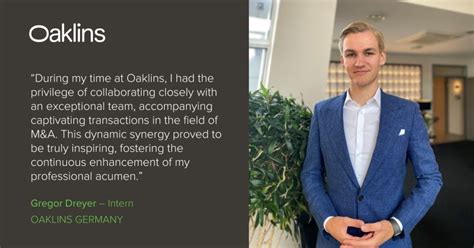 Oaklins Germany On Linkedin Mergersandacquisitions Oaklins Internship