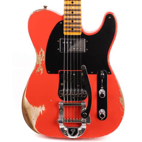 Fender Custom Shop Cunife Blackguard Telecaster Heavy Relic Faded Oran