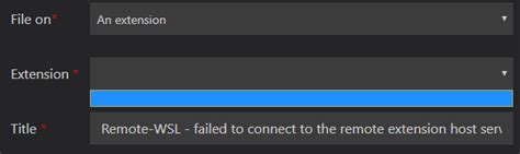 Remote Wsl Failed To Connect To The Remote Extension Host Server