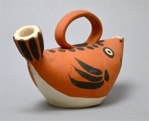 Pablo Picasso Fish Subject Sujet Poisson 1954 Ceramic S