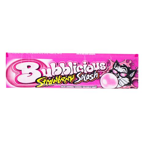 Bubblicious Gum Strawberry Splash Candy Funhouse Candy Funhouse Ca