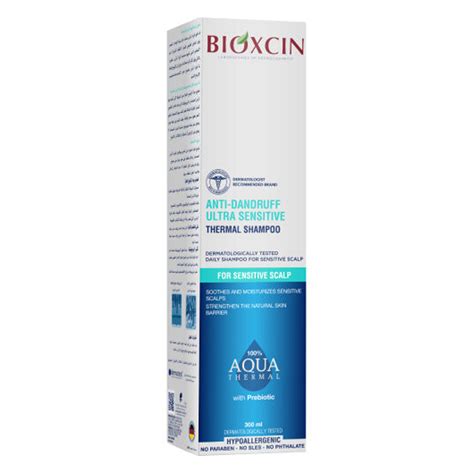 Bioxcin Hair Shampoo Anti Dandruff Ultra Sensitive Thremal 300ml