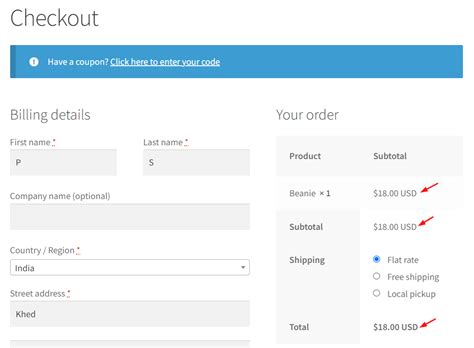 How To Add Currency Suffix On Cart And Checkout In Woocommerce Tyche Softwares