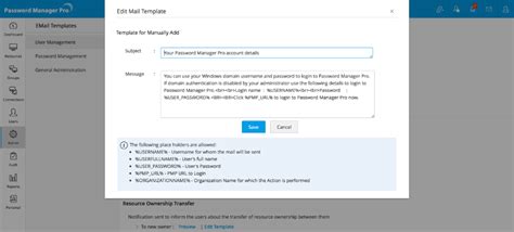 email notification template analisis