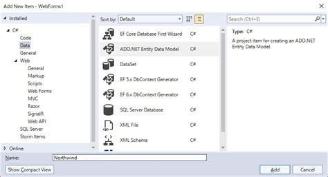 How Do I Update Dbcontext After Adding New Table To Sql Database Microsoft Qanda