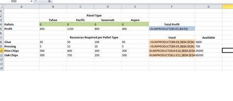 Using Excel Solver Add In Function Please Review The