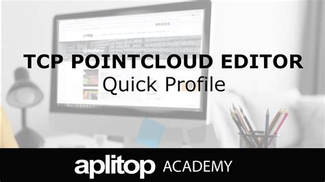 Tcp Pointcloud Editor Quick Profile Youtube