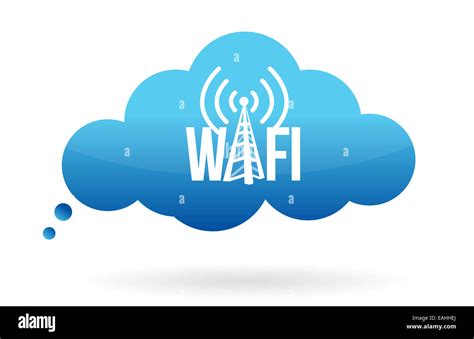 Cloud Computing Wifi Stock Photo Alamy