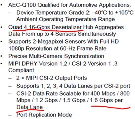 TDA VE Q TDA VE Deserializer Choose Processors Forum Processors TI E E Support Forums